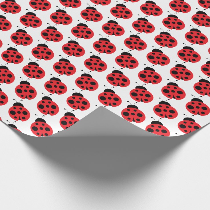 Cute Little Ladybug Wrapping Paper | Zazzle