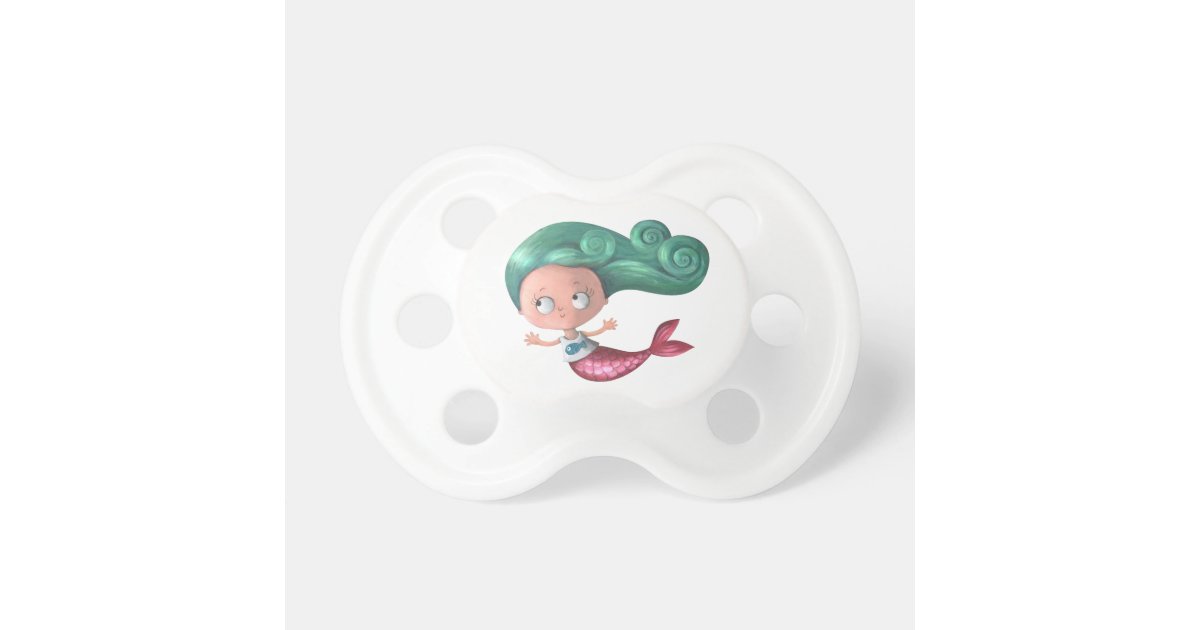 Cute Little Mermaid Pacifier | Zazzle
