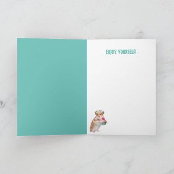 Cute Little Mouse Birthday Card | Zazzle