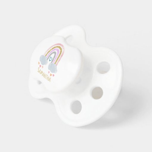 Cute Little Rainbow Pacifier | Zazzle