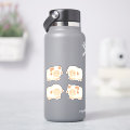 Cute Little Sheep, Set of 4 Sticker | Zazzle