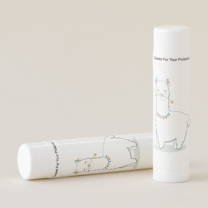 Cute llama lip balm | Zazzle.com