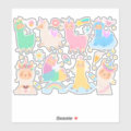 Cute Llamas Sticker | Zazzle