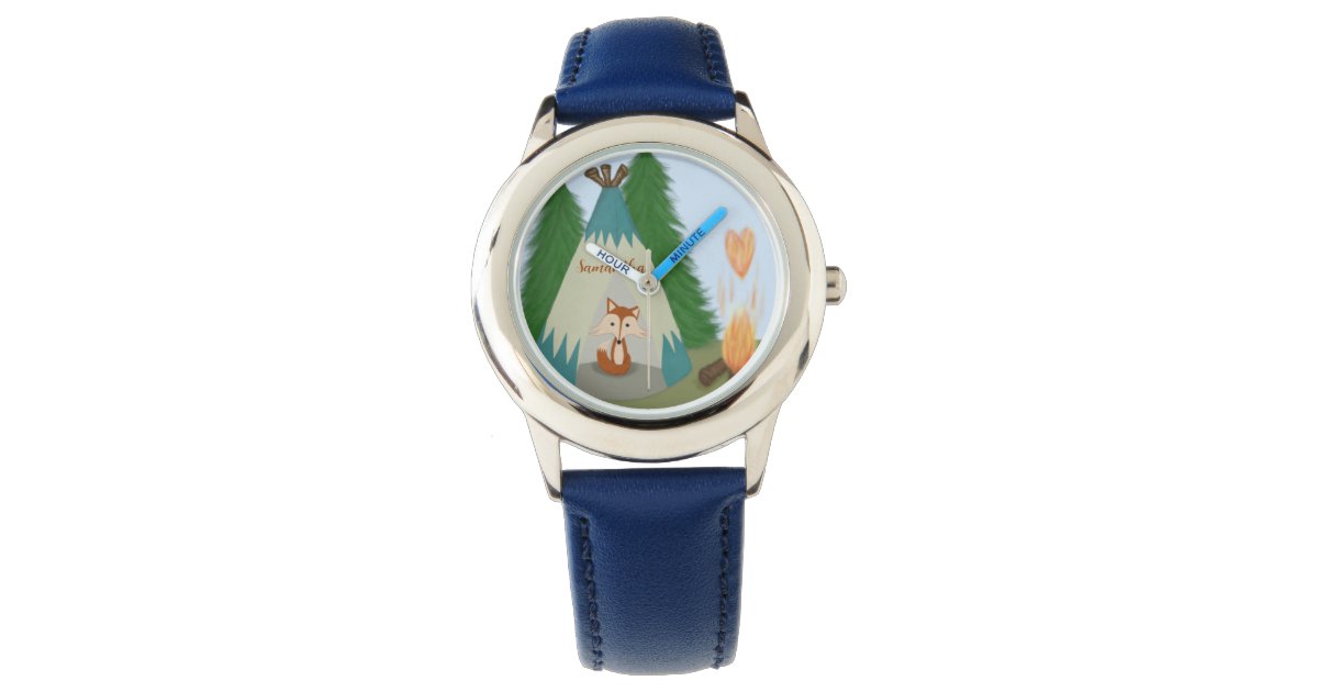 Cute Lone Fox Watch | Zazzle