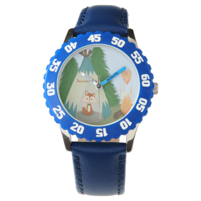 Cute Lone Fox Watch | Zazzle