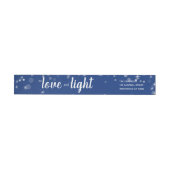 Cute Love and Light Stars Hanukkah Address Label | Zazzle