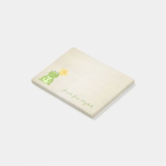 Cute Lovely Stylish ,Frog Post-it Notes | Zazzle