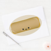 Cute Maple Bar Donut Sticker | Zazzle