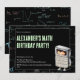 Cute Math Formulas Birthday Party Invitation | Zazzle