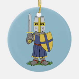 Knight Christmas Ornaments | Zazzle - 100% Satisfaction Guaranteed