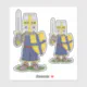Cute Medieval Knight Sticker | Zazzle