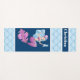 Cute mermaid add name yoga mat | Zazzle