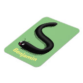 Cute millipede cartoon illustration magnet | Zazzle