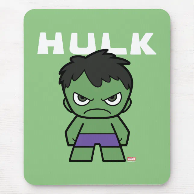 Cute Mini Hulk Mouse Pad | Zazzle