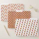 Cute Modern Boho Rainbow Hearts Polka Dots File Folder | Zazzle