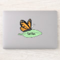 Cute Monarch butterfly label | Zazzle