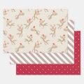 Cute Monkey Holiday Christmas Wrapping Paper Sheets | Zazzle