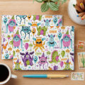 Cute Monsters Birthday Party Envelope | Zazzle