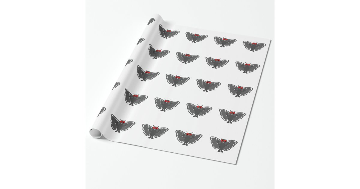 Cute Mothman Wrapping Paper | Zazzle