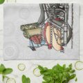 Cute Motorcycle Towel | Zazzle