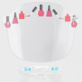 Cute Nail Polish Salon Tech Face Shield | Zazzle