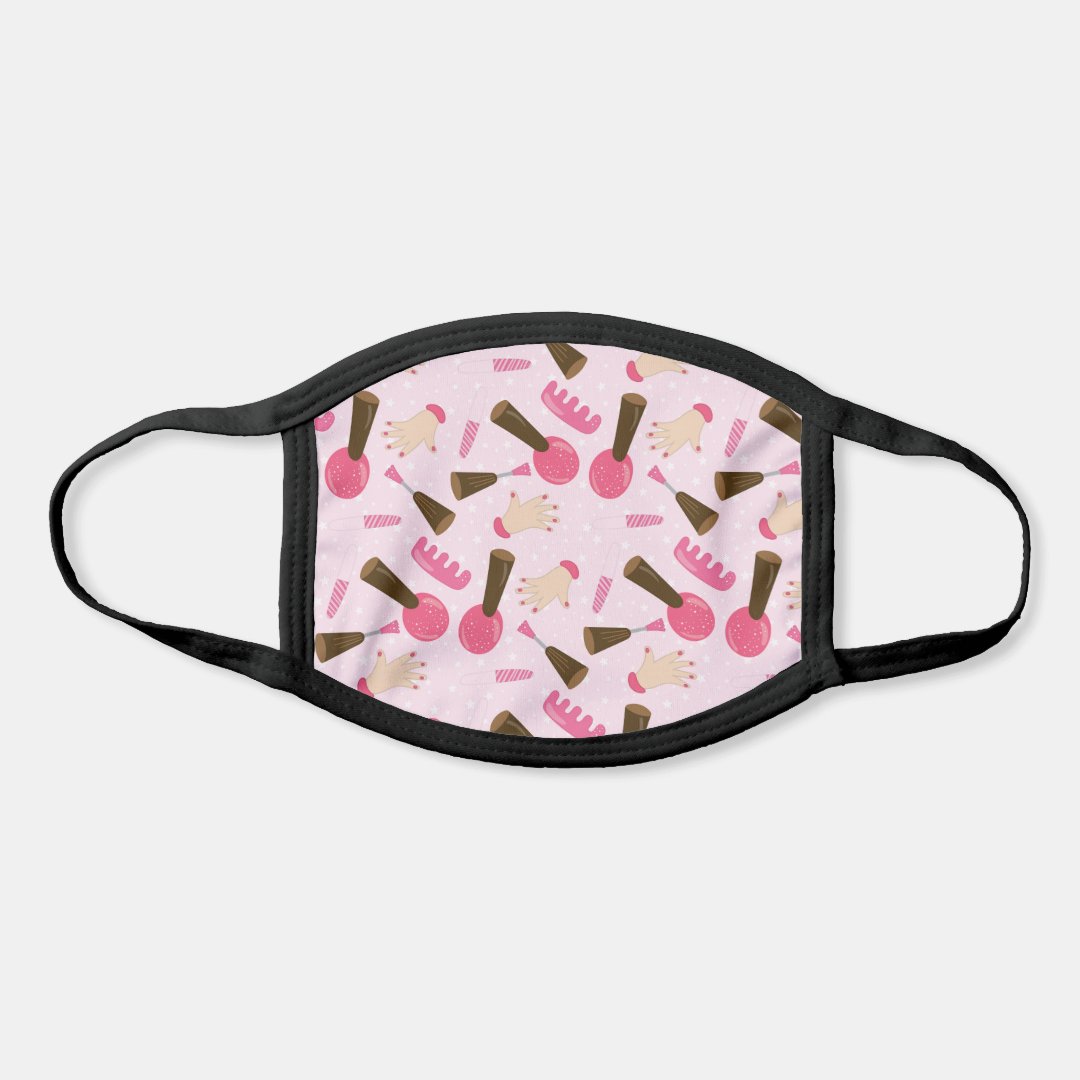 Cute Nail Salon Face Mask | Zazzle