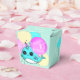 Cute Narwhal, Balloons Birthday Party Personalized Favor Boxes | Zazzle