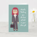 Cute new job or promotion card | Zazzle