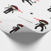 Cute Ninjas Wrapping Paper | Zazzle