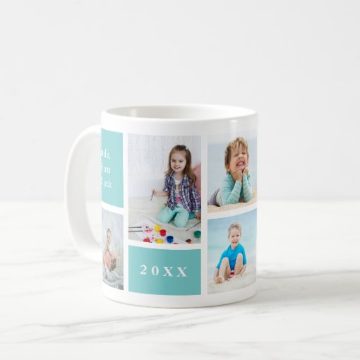 Cute Nonna Grandchildren Photo Collage Coffee Mug | Zazzle