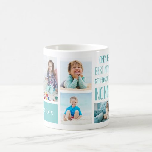 Cute Nonna Grandchildren Photo Collage Coffee Mug | Zazzle