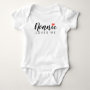 Cute Nonnie Loves Me Baby Bodysuit | Zazzle