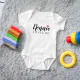 Cute Nonnie Loves Me Baby Bodysuit | Zazzle