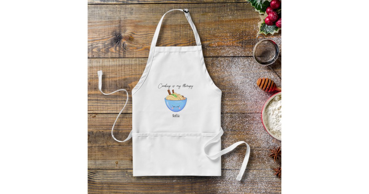 Cute Noodles Kawaii Ramen Adult Apron | Zazzle