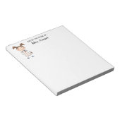 Cute Nurse Notepad | Zazzle