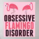 Cute Obsessive Flamingo Disorder Poster | Zazzle