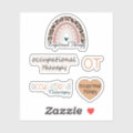 Cute Occupational Therapy OT Pack Sticker | Zazzle