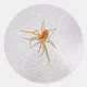 Cute Orange Spider Classic Round Sticker | Zazzle