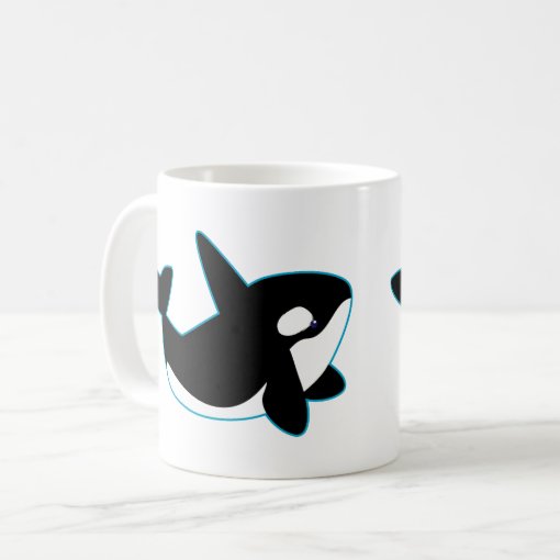 Cute Orca (Killer Whale) Coffee Mug | Zazzle