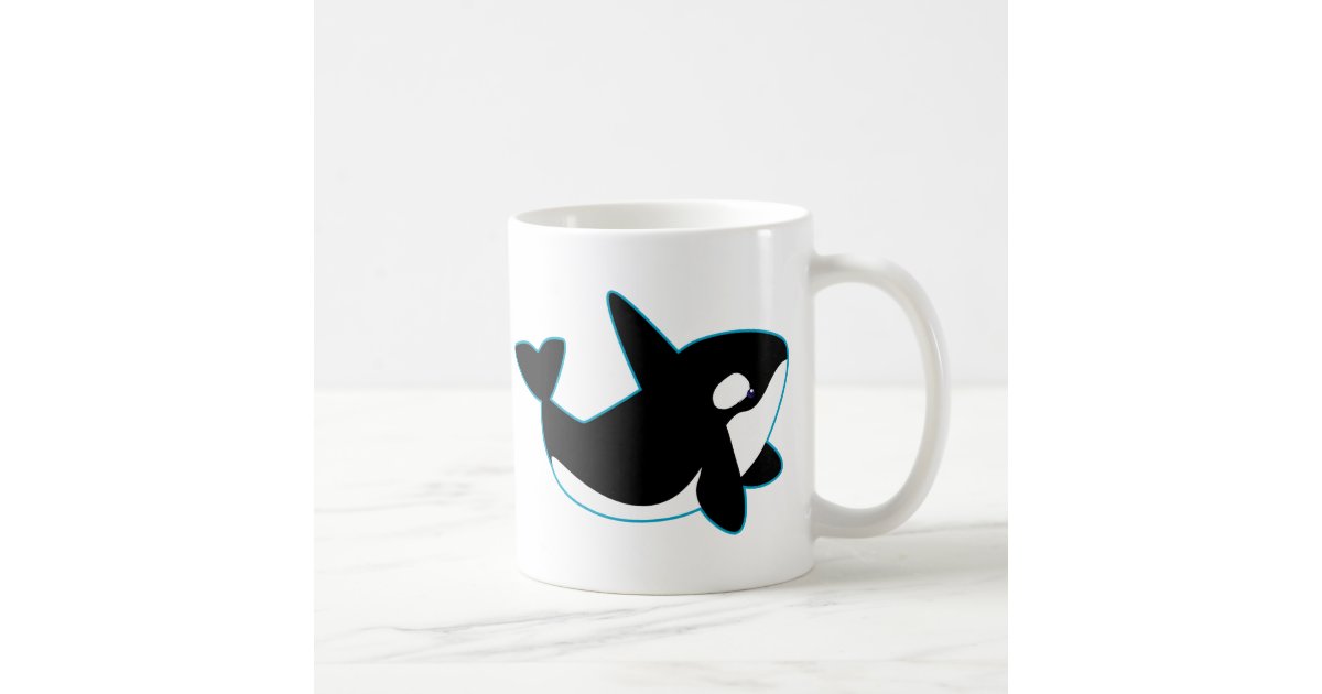 Cute Orca (Killer Whale) Coffee Mug | Zazzle