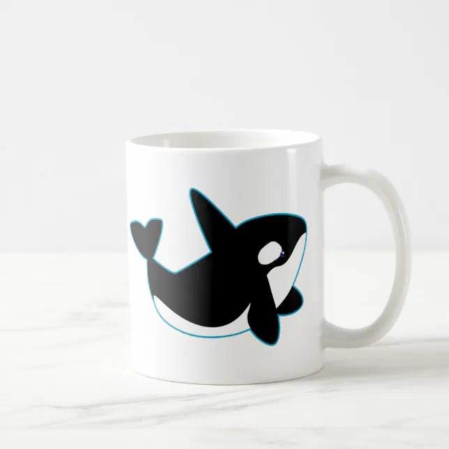 Cute Orca (Killer Whale) Coffee Mug | Zazzle
