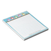 Cute Owl Notepad | Zazzle