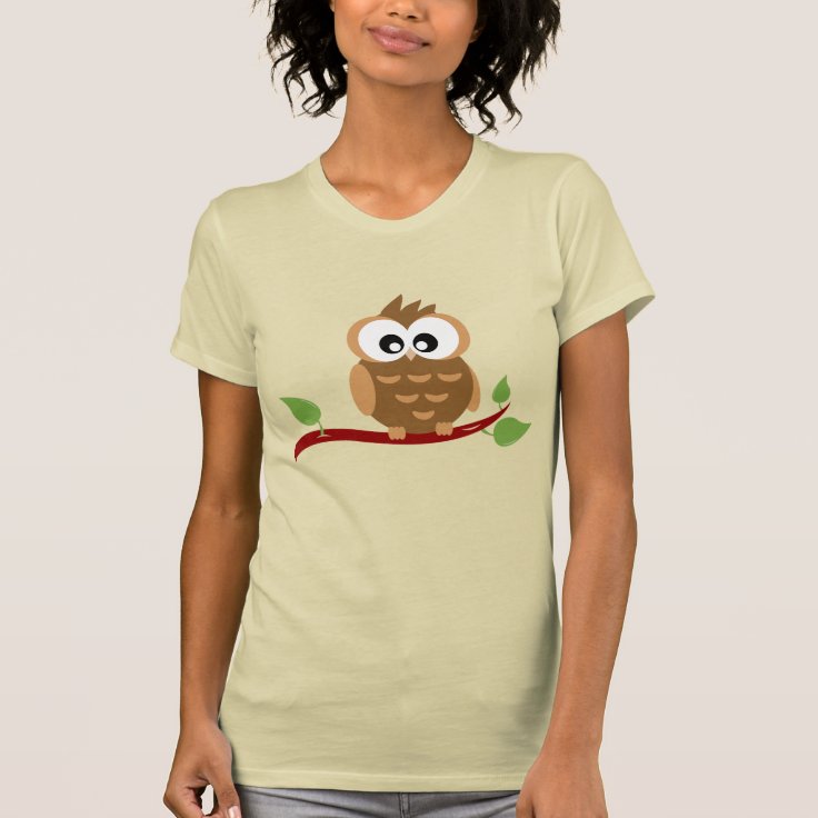 Cute Owl T-Shirt | Zazzle