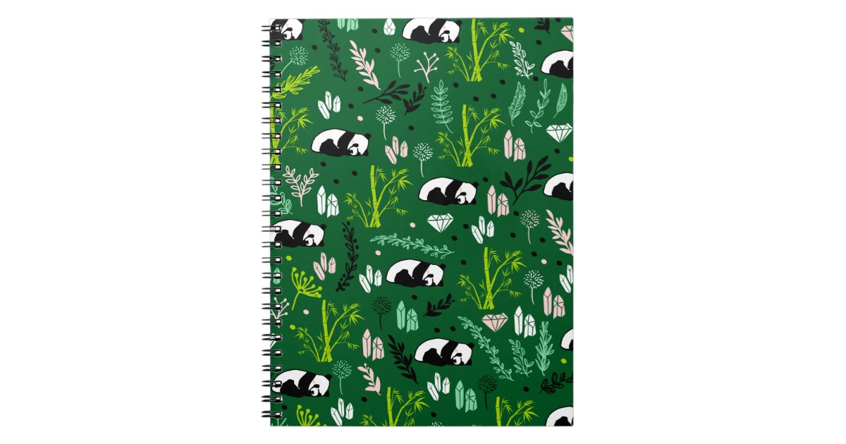 Cute Panda Notebook | Zazzle