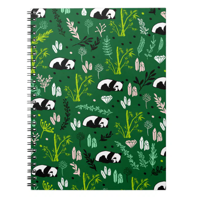 Cute Panda Notebook | Zazzle