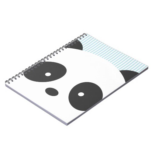 Cute panda notebook | Zazzle