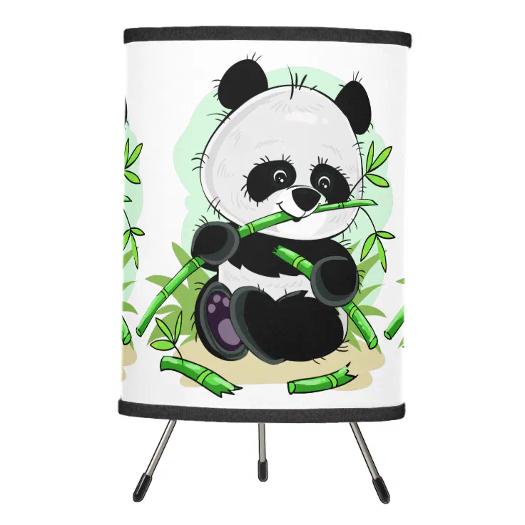 Cute Panda table lamps | Zazzle