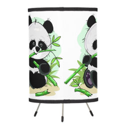 Cute Panda table lamps | Zazzle