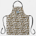 cute Parson Jack Russell Terriers dog lovers Apron | Zazzle