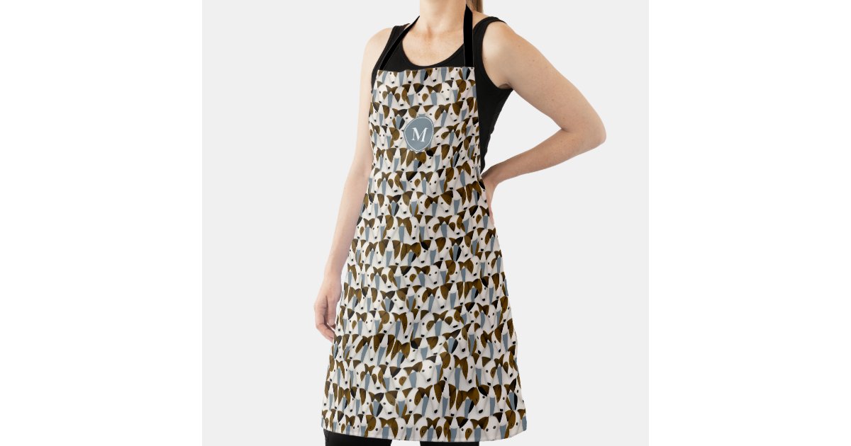 cute Parson Jack Russell Terriers dog lovers Apron | Zazzle